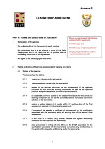 BANKSETA Letsema Learnership Agreement | Top Learnerships